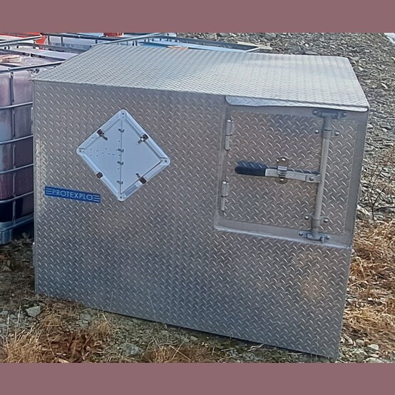 Aluminum Explosive Transport Box