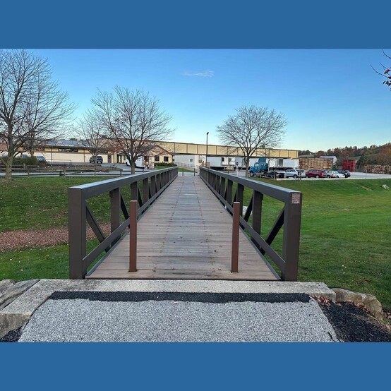 8ft Wide x 90ft Pedestrian Bridge