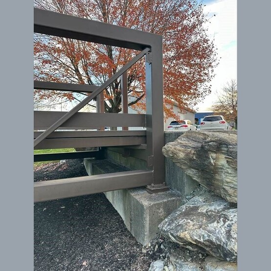 8ft Wide x 90ft Pedestrian Bridge