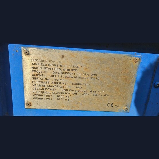 320kW Caterpillar Diesel Generator