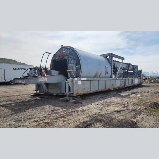 Portable 100 Ton Gencor Self-Erect Silo System