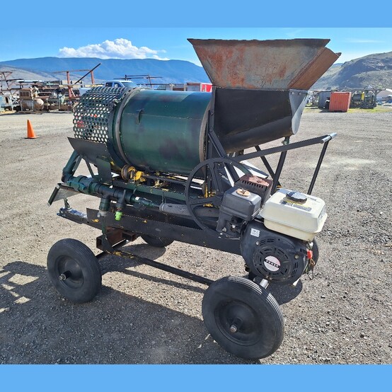 18.5in Dia. x 34in Long Gold Trommel