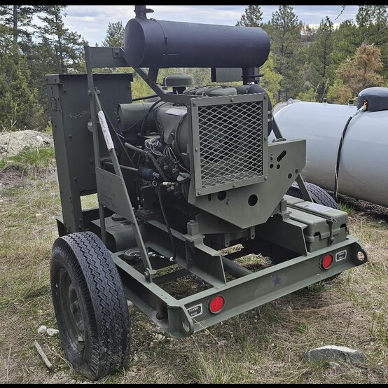 Gorman Rupp 4in x 4in Portable Diesel Drive Pump