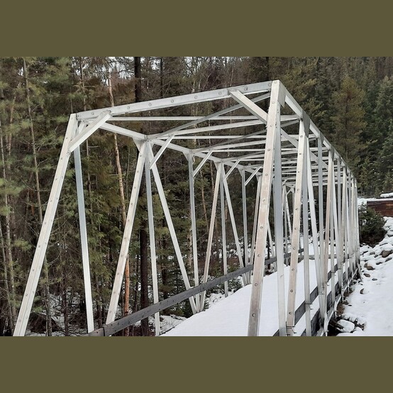 11ft Wide x 100ft Long Aluminum Bridge