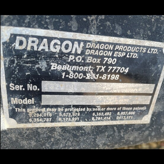 2014 Dragon 500 BBL Frac Tank