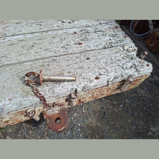 8ft x 5ft Flat Deck Mine Car