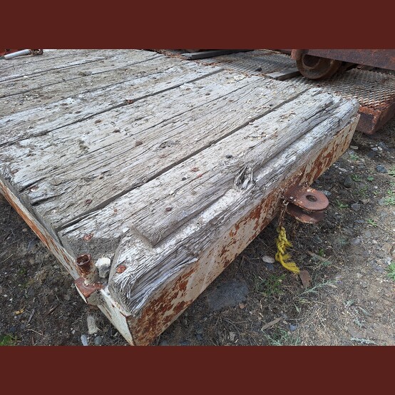 8ft x 5ft Flat Deck Mine Car