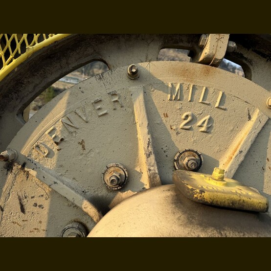 3ft Dia. x 4ft Long Denver Ball Mill