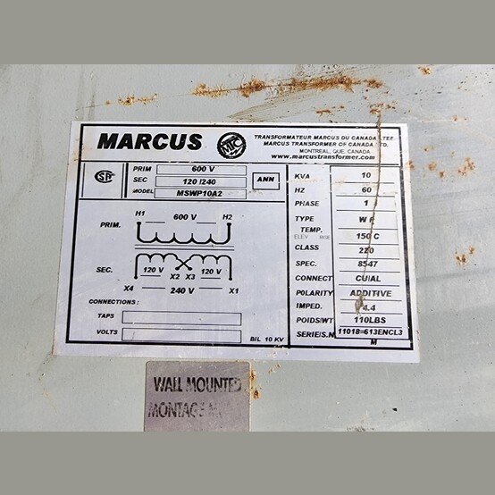 10kVA Marcus Transformer