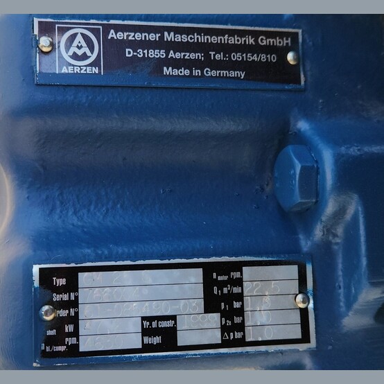 Aerzen GM-25S Positive Displacement Blower