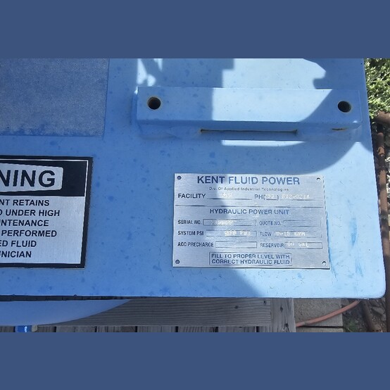 10HP Kent Fluid Power Hydraulic Power Pack