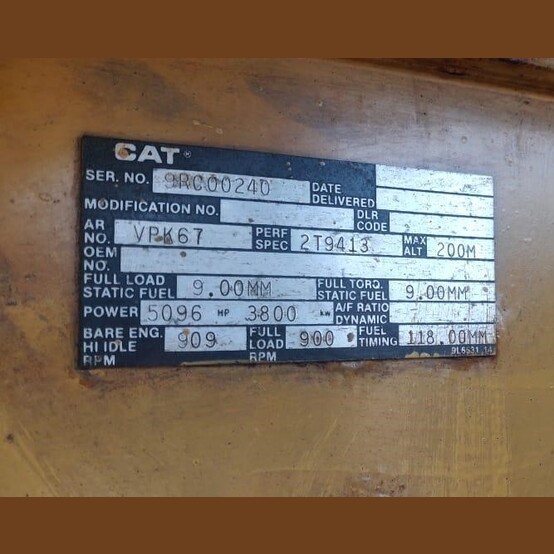 Caterpillar 3612 Diesel Engine