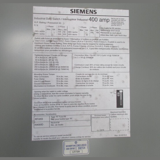 Electrical Equipment Sea-Can Package