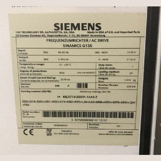 800HP VFD and Braking Resistor Systems