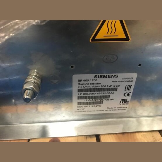 800HP VFD and Braking Resistor Systems