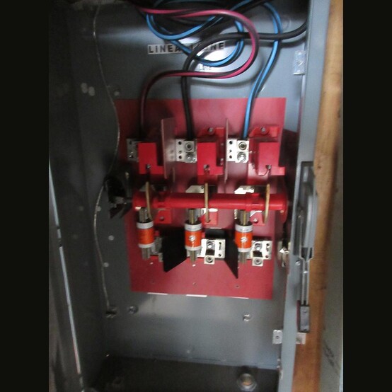 Square D 600 Amp Fusible Disconnect