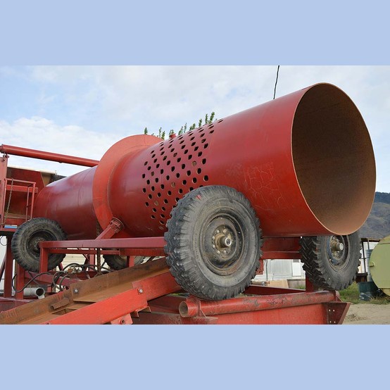 Used 4 ft x 20 ft Trommel For Sale | Custom Trommel Supplier Worldwide