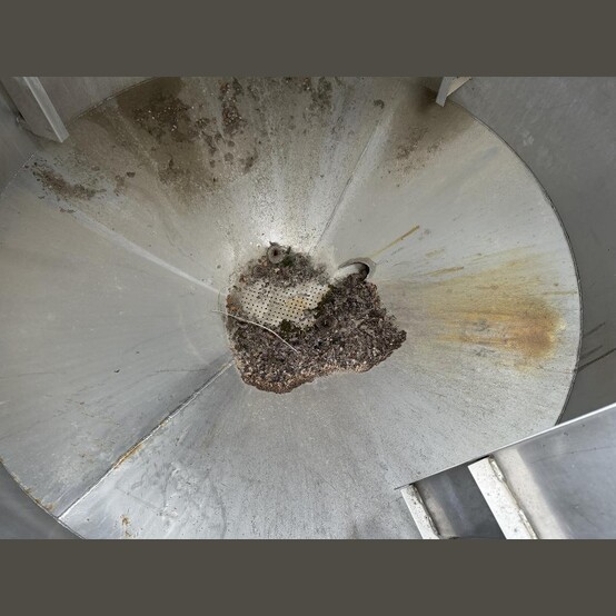 3,000 Gallon Stainless Steel Weigh Tank