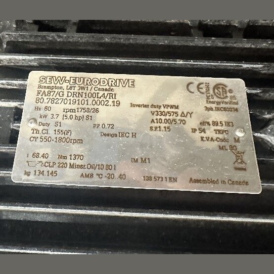 SEW-Eurodrive FA87/A/G Gearmotor