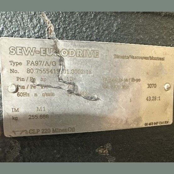 SEW-Eurodrive FA97/A/G Gearmotor