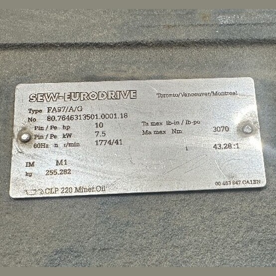 SEW-Eurodrive FA97/A/G Gearmotor