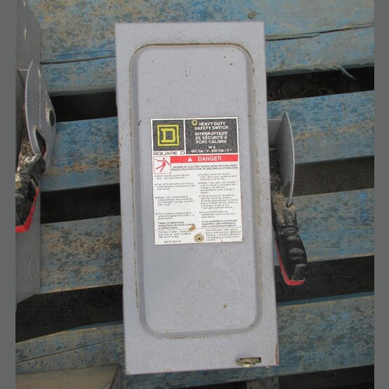 30A Square D Fusible Disconnect