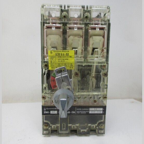 Klockner Moeller NZM 50 Amp Breaker