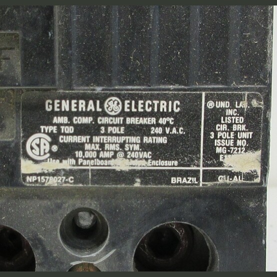 General Electric TQD 200 Amp Breaker