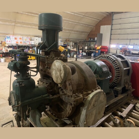 350kW General Electric Steam Turbine Generator