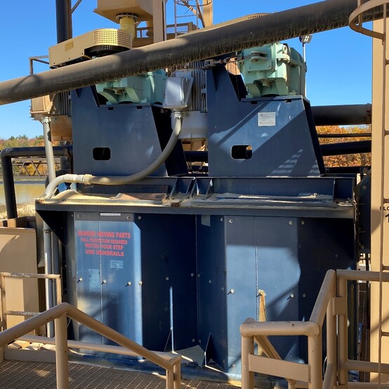 Wemco No. 120 2-Cell Attrition Scrubber