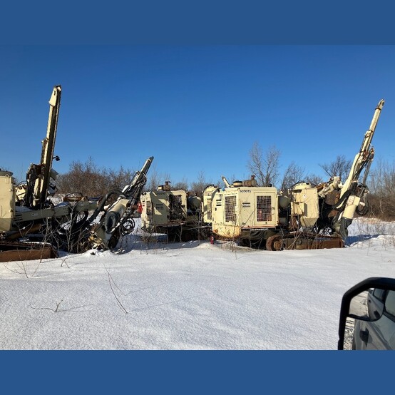 Atlas Copco ECM-590 Hydraulic Crawler Drill