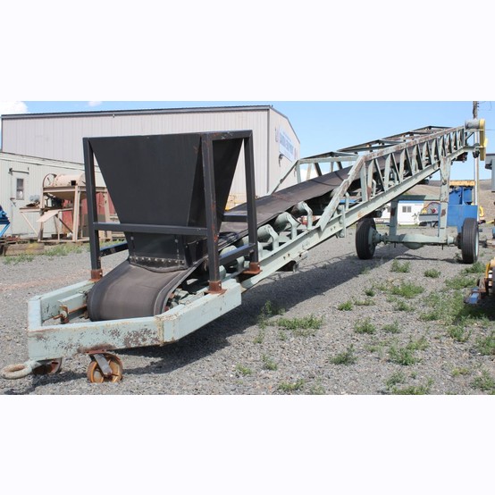 New stacking conveyor supplier worldwide | New 24 in. x 45 ft. truss ...