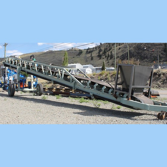 New stacking conveyor supplier worldwide | New 24 in. x 45 ft. truss ...