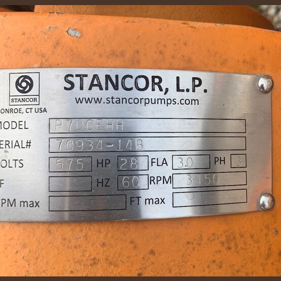 Stancor P70CEHH Submersible Pump