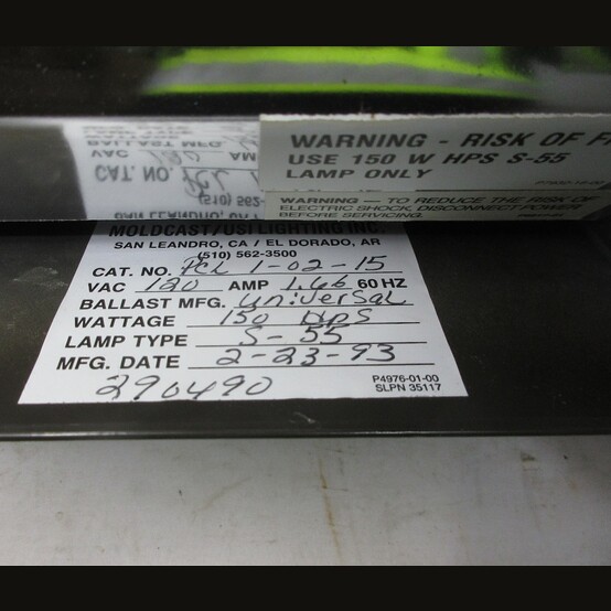 Moldcast Lighting 150W HPS Fixture