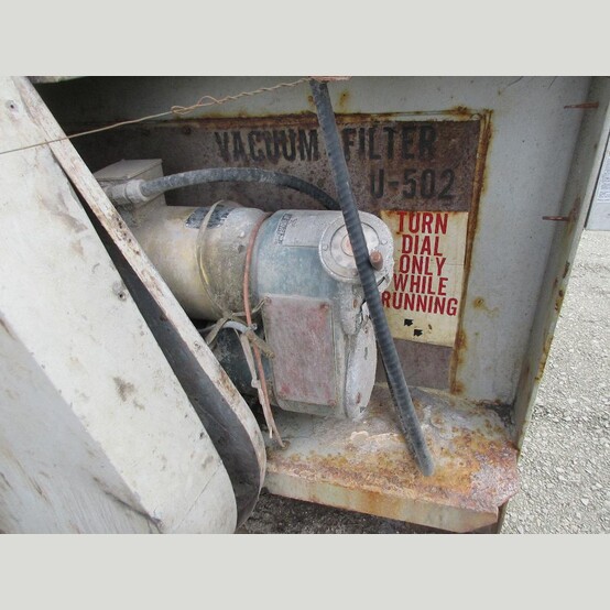 Alar 6ft Dia. x 6ft Long Rotary Vacuum Filter System