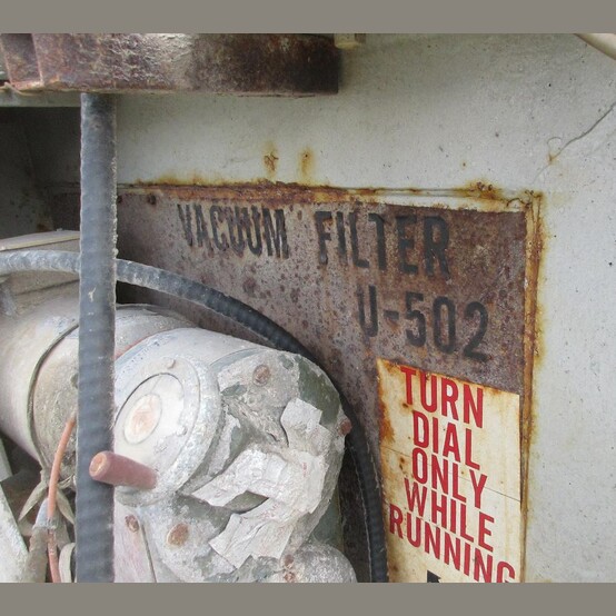 Alar 6ft Dia. x 6ft Long Rotary Vacuum Filter System