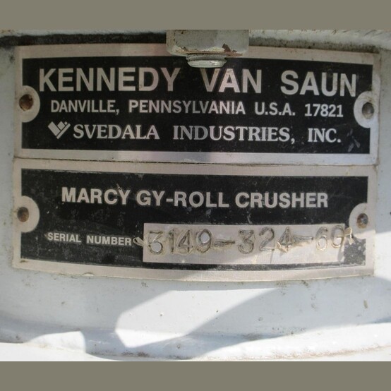 Marcy 6in Gy-Roll Lab Cone Crusher