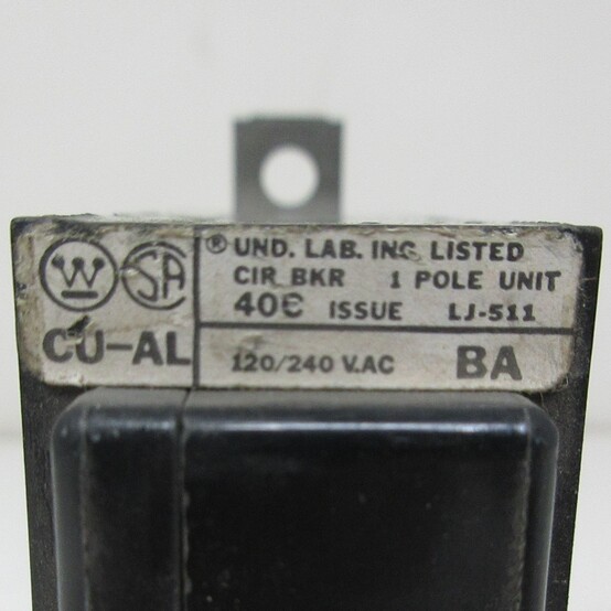 Westinghouse Quicklag BA 1-Pole 30 Amp Breaker