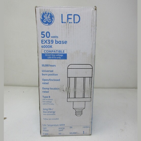 General Electric 50W 4000K LED Bulb
