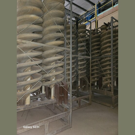 Mineral Technologies MG6 Spiral Concentrator