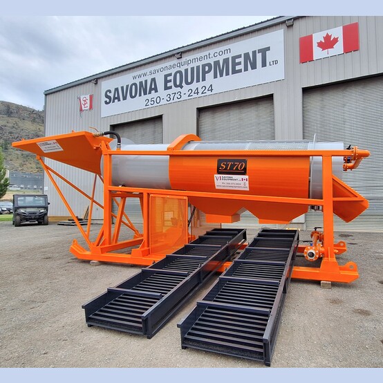 Savona Equipment Scrubber Trommel Wash Plants