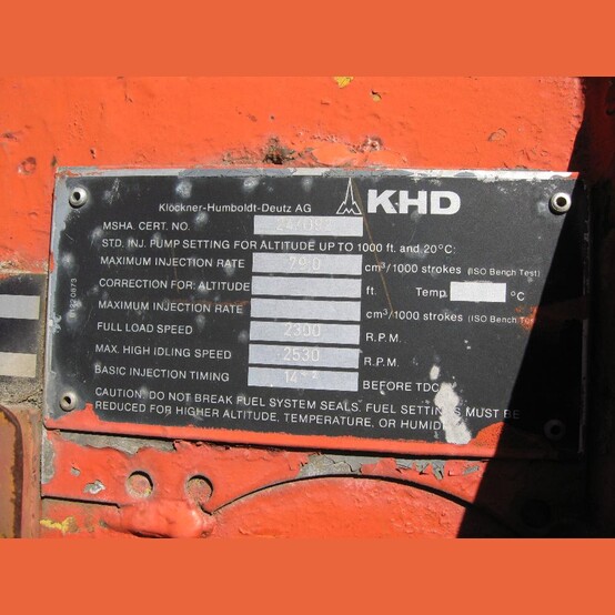 JDT 413 Underground Truck