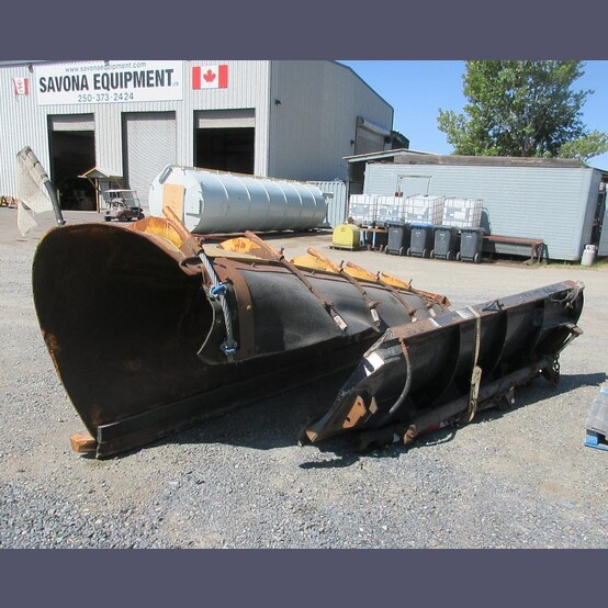 Monroe Front Snow Plow with Tenco Side Plow