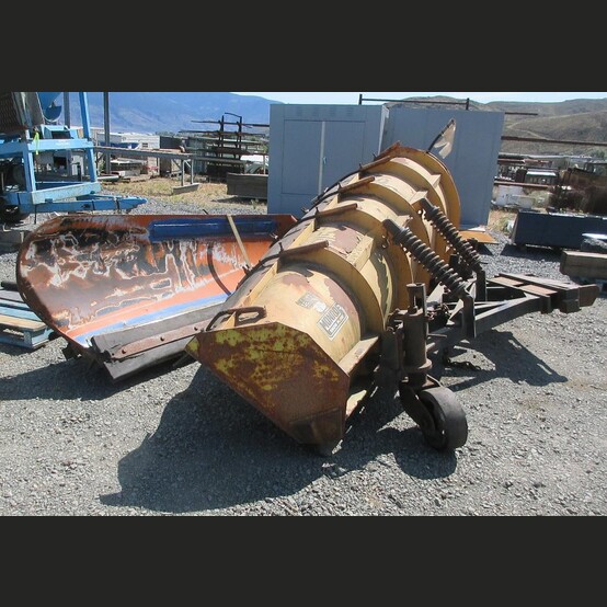 Monroe Front Snow Plow with Tenco Side Plow