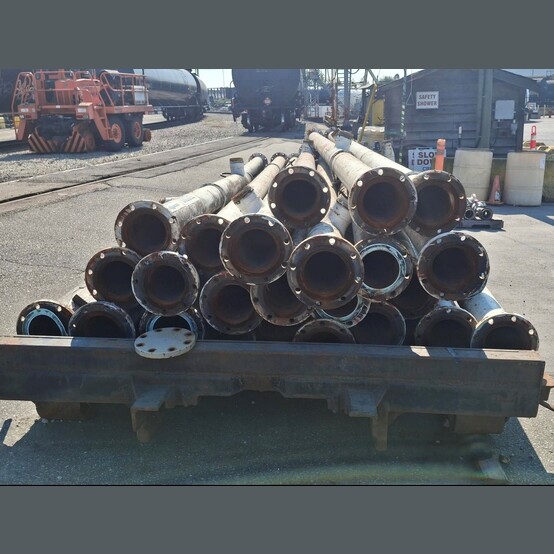 6in Dia. Steel Pipe - 20ft Sections