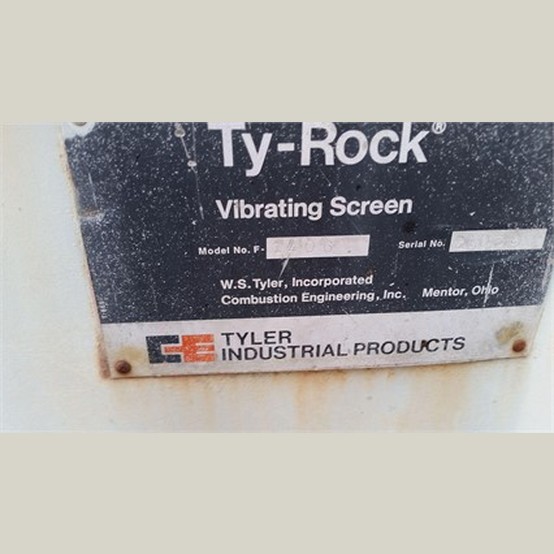 Ty-Rock Inclined Screen Supplier Worldwide | Used 6 ft x 16 ft Two Deck ...