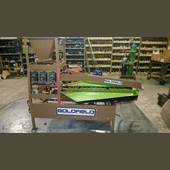 Goldfield Gemini Gold Concentrating Table Supplier Worldwide | Used ...