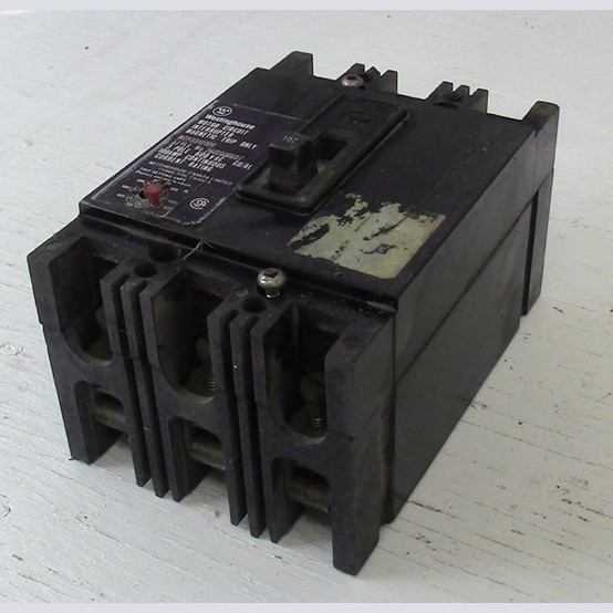 Used Westinghouse 3 Pole 100 Amp MCP Breaker For Sale