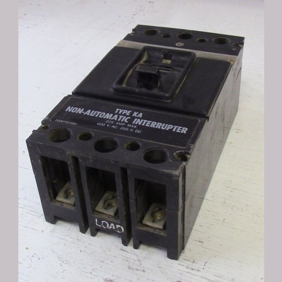 Used Westinghouse 3 Pole 225 Amp KA Breaker For Sale